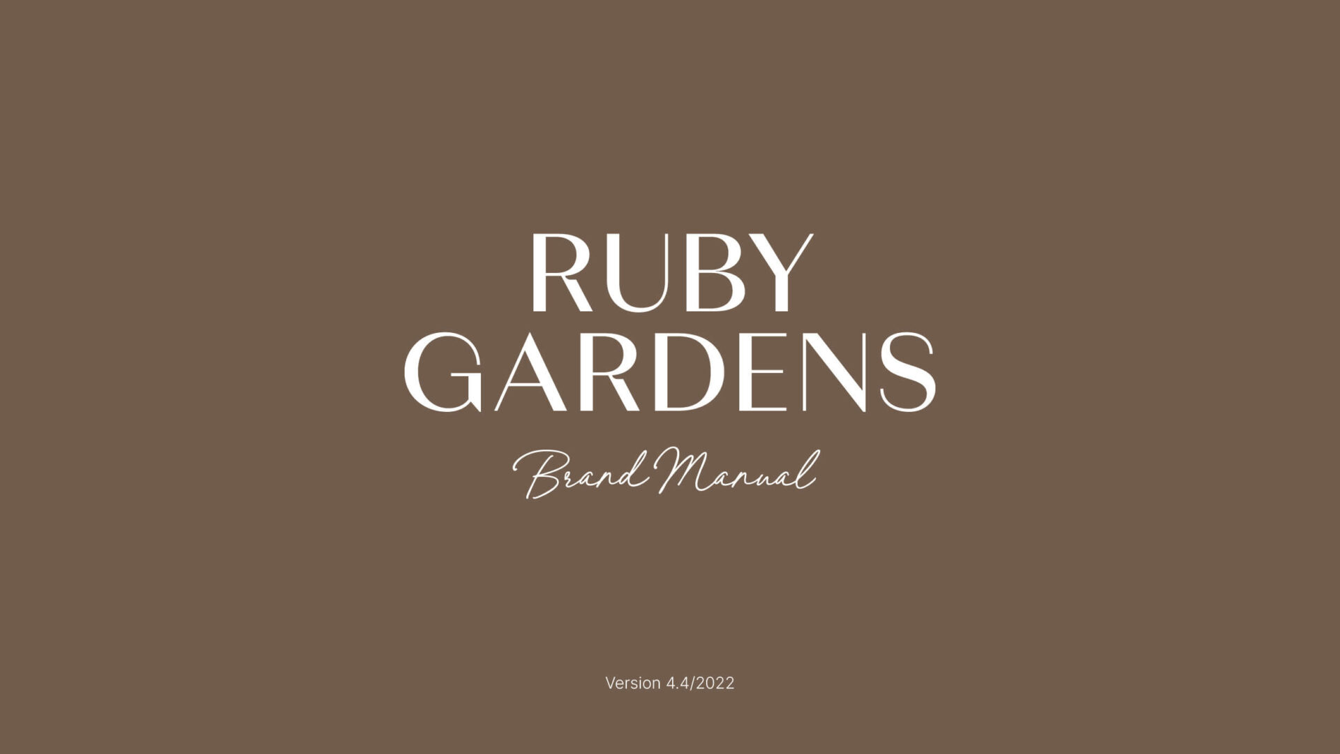 Ruby Gardens - We Design